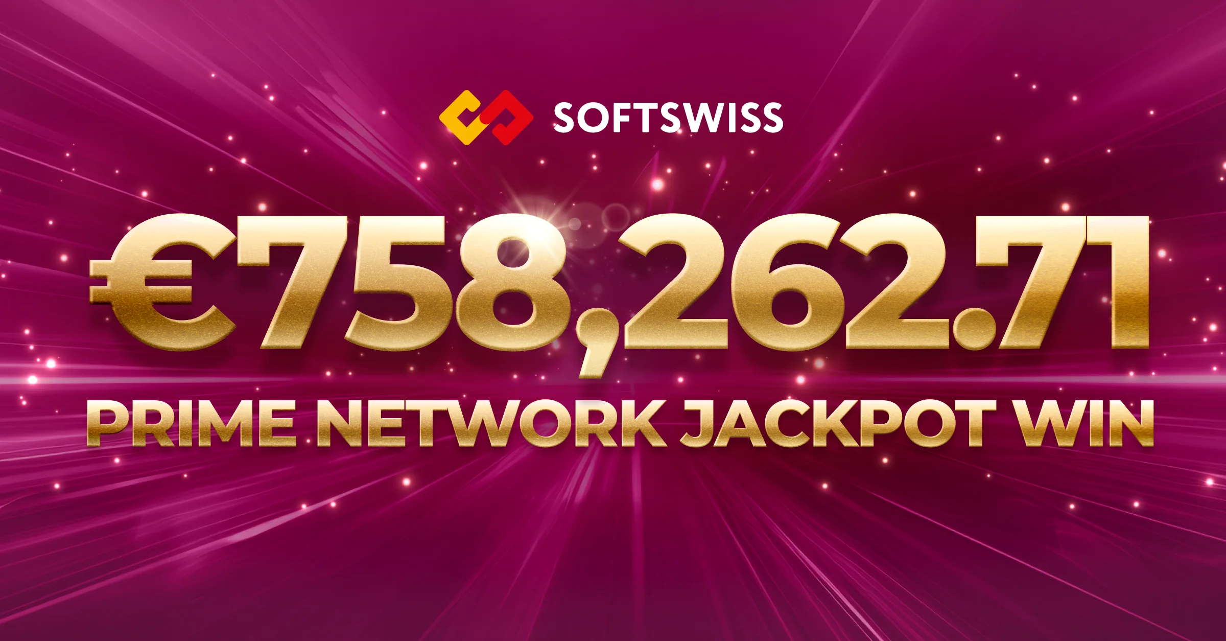 Prime Network Jackpot by SOFTSWISS Hits €758,262.71 | SOFTSWISS